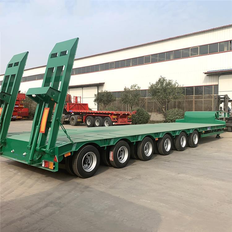 Bhachu 6 Axle 100 Ton Low Loader Truck Trailer for Sale In Tanzania