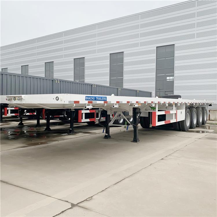 4 Axle 48 Foot Flatbed Trailer for Sale In Kenya - Bhachu Trailers
