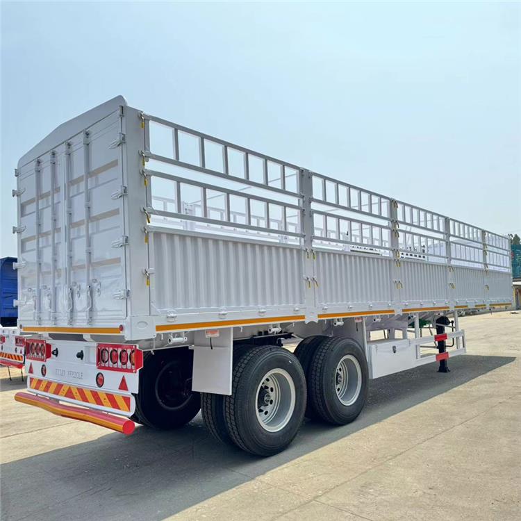 2 Axle Fence Semi Trailer for Sale In Tanzania