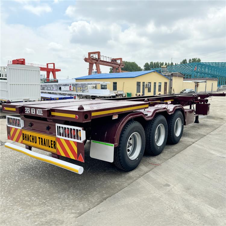 Bhachu 40ft 12m Skeletal Trailer for Sale In Zambia