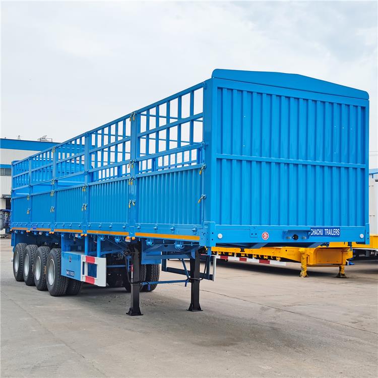 Bhachu 4 Axle 80 Ton Fence Cargo Trailer for Sale In Tanzania - Bhachu ...