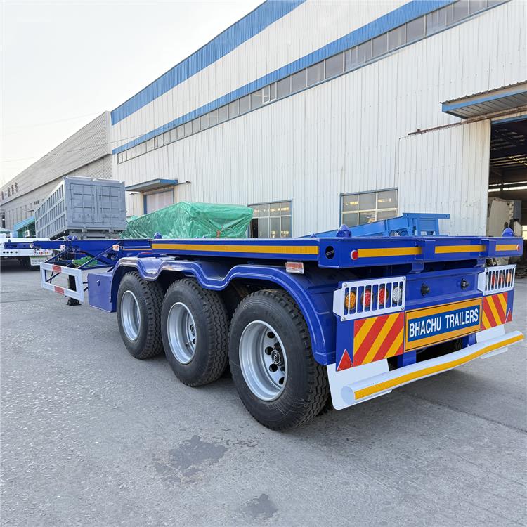 Bhcahu 3 Axle 40FT Container Skeleton Trailer for Sale In Tanzania